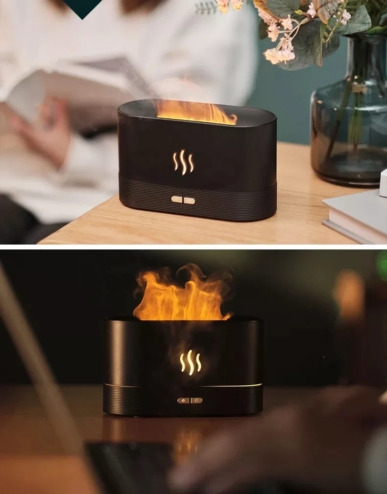 Wholesale Ultrasonic 3d Fire Fragrant Air Humidifier