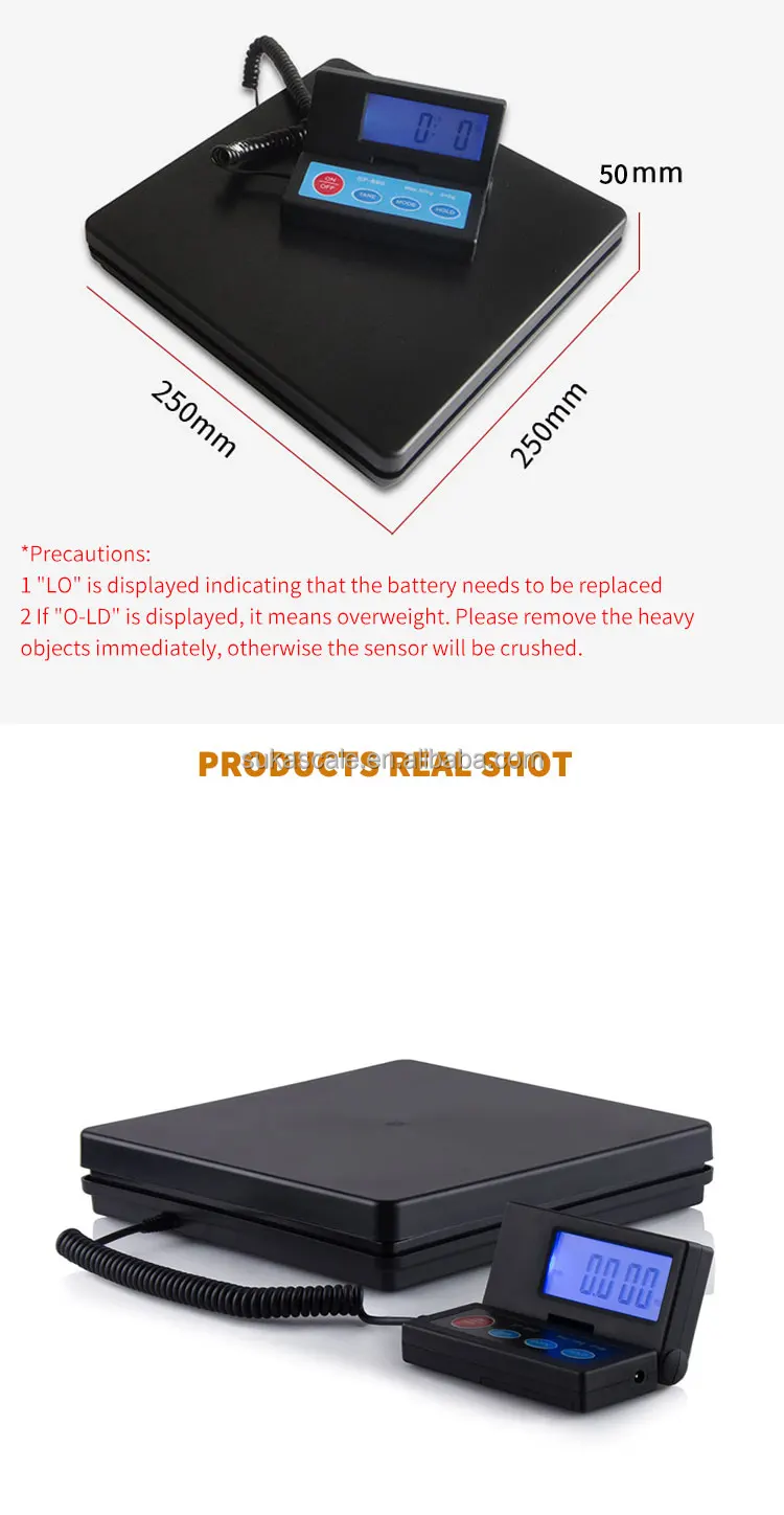 Digital Postal Weighing Scale 50kg Shipping Postal Scale Packaging ...