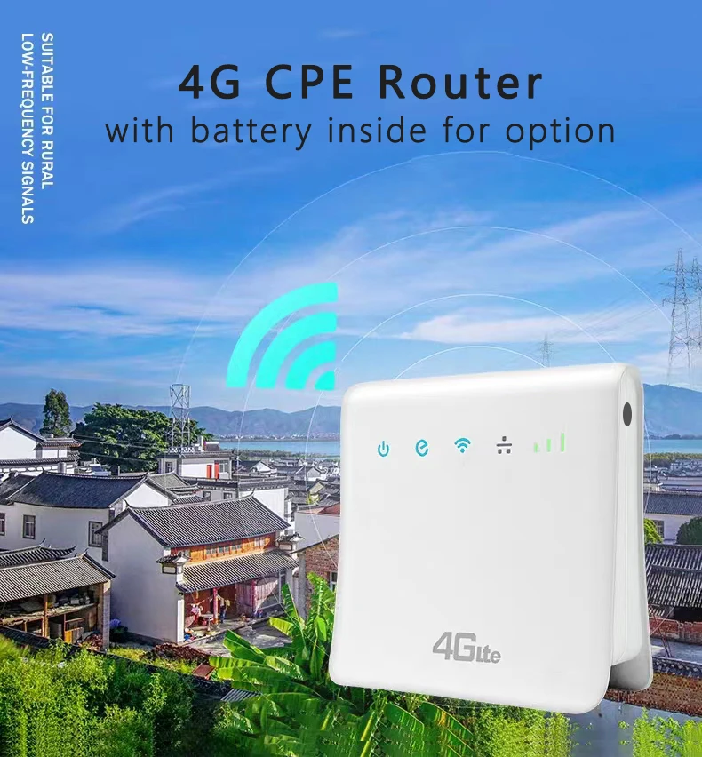 4g Home Unlocked Cpe Router 4g Wireless Router With 5000 Battery - Buy ...