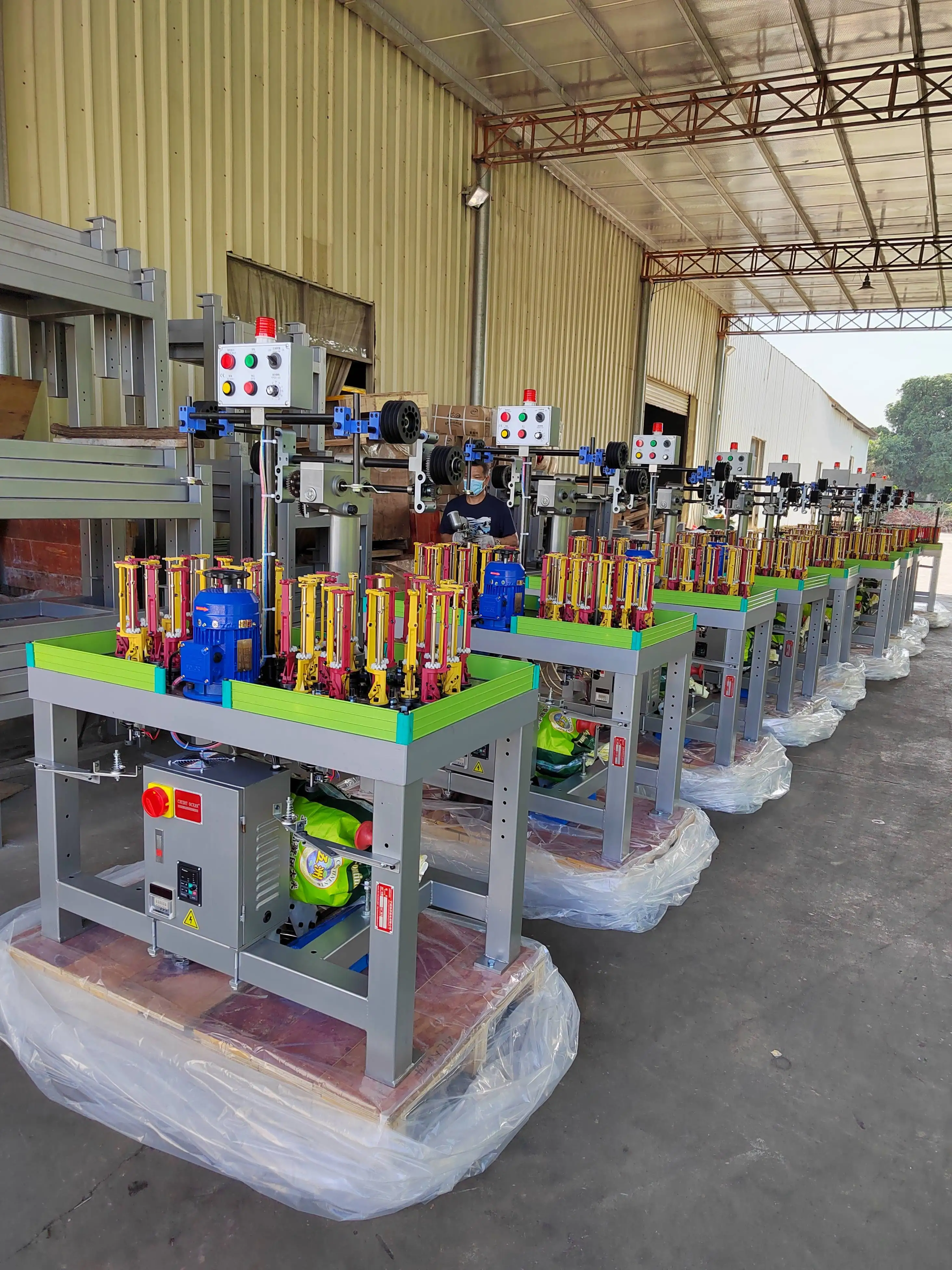 신용 대양 고속 밧줄 끈 기계밧줄 편물기 Buy 로프 기계로프 기계로프 기계 Product On