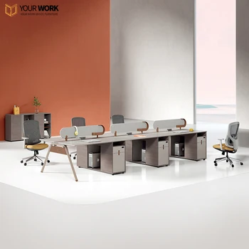 Modern Open Modular Workstation Office Table Office Tables And Chairs ...