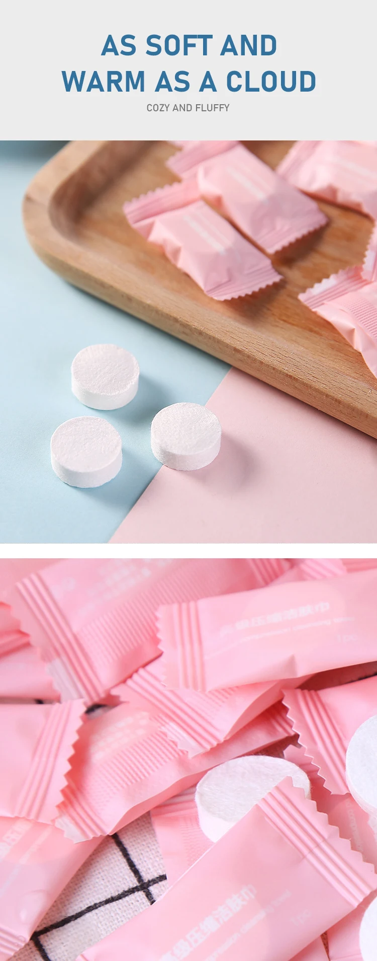 Sale Eco-friendly Magic Compressed Travel Towel 20x22cm Disposable ...