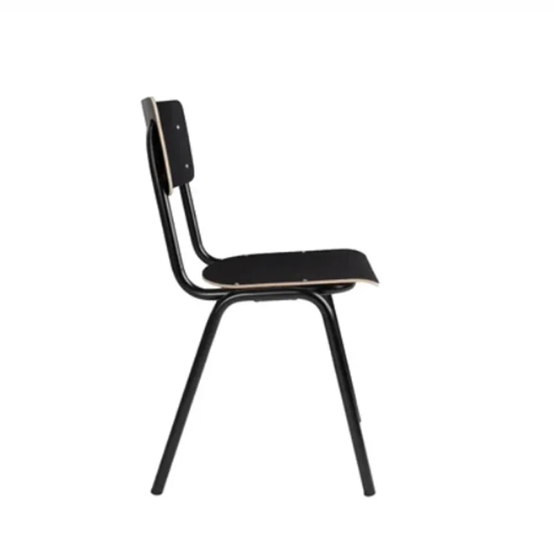 Simple Design Stackable Student Chair - Plywood School Furniture