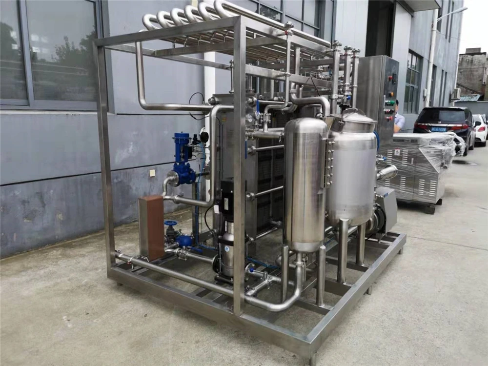 2000litres Mini Pasteurizing Machine Fruit Puree Pasteurizer For Milk ...
