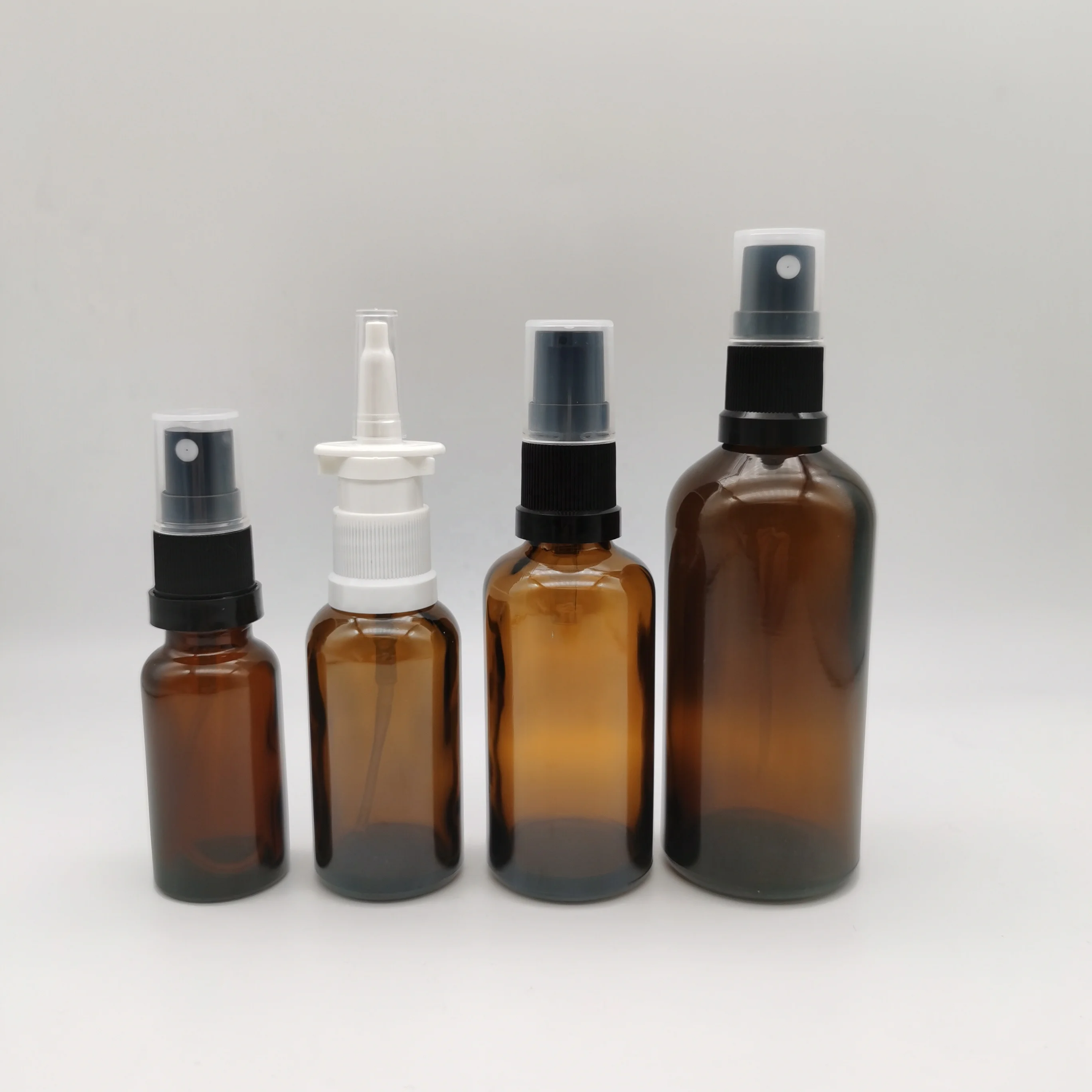 18-415 Zwart Temper Evident Sproeier Met Cap Voor Cosmetische Fles ...