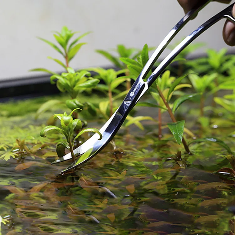Black Carbonized Aquatic Grass Trimming Tool Set Aquarium Plant ...