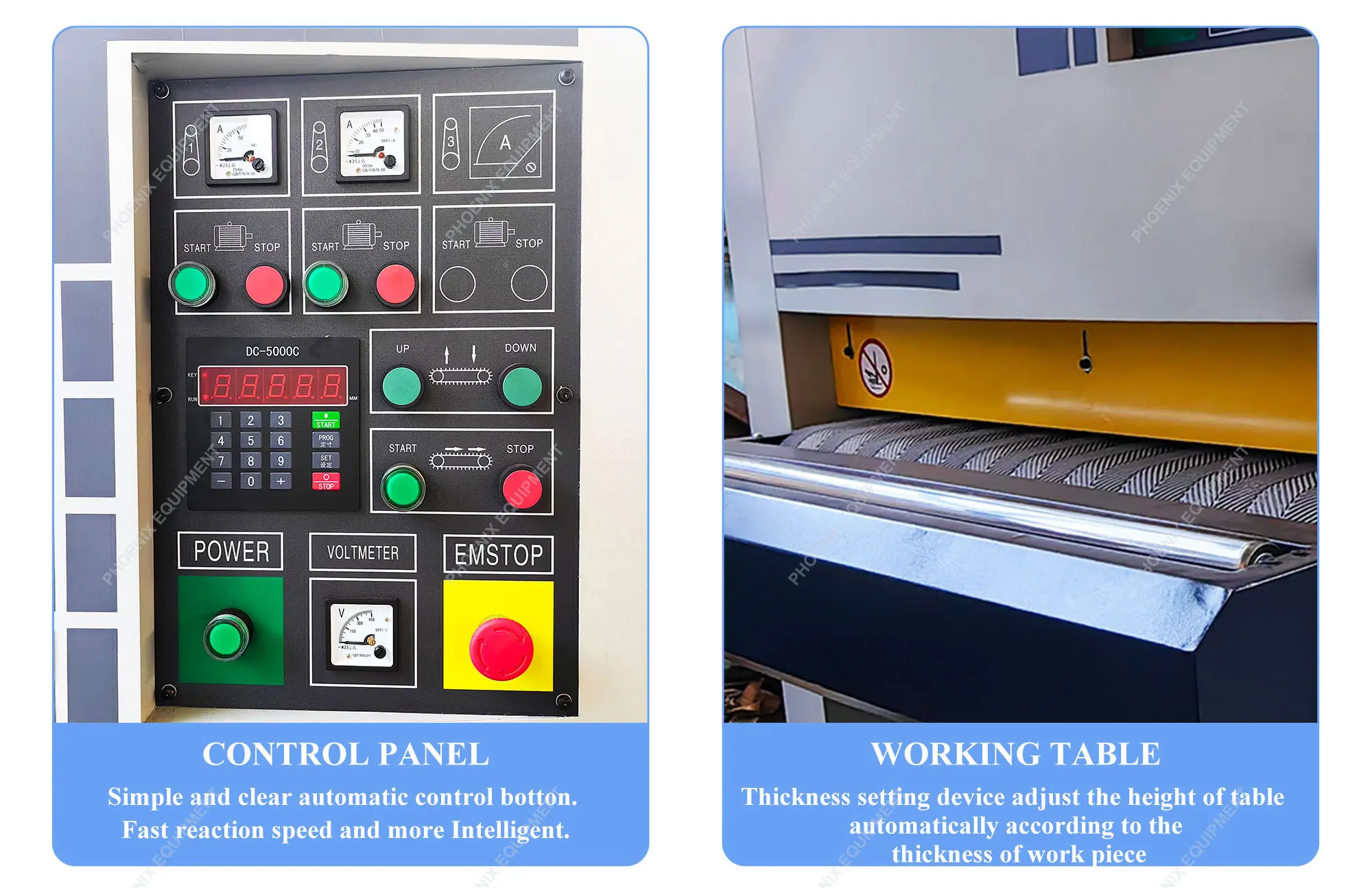 R-r 630 Multifunctional Profile Thickness Sanding Machine For Wood ...