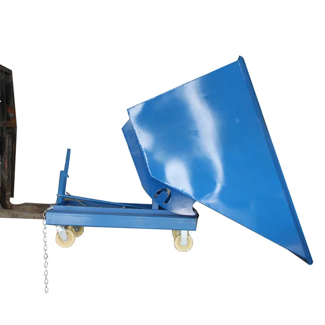 Forklift Tipping Bin Heavy Duty Steel Self Dumping Hopper Skip Bin Easy ...