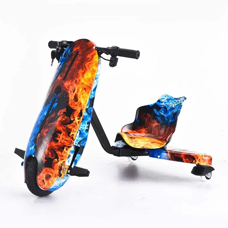 Electric Cool Motorized Scooter Drift 48v For Sale Water Printed 360 ...