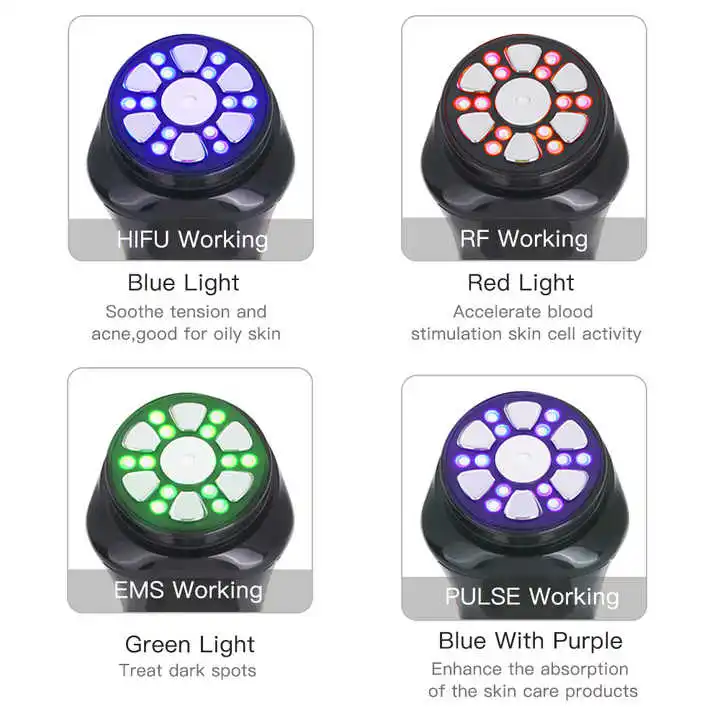 Portable 3in1 Rf Radio Frequency Device Ems Face Lifting Skin ...