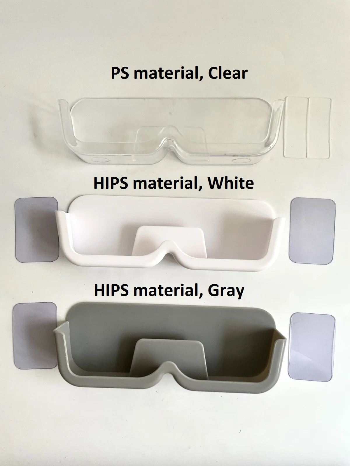 Wall Mounted Plastic HIPS PS Waterproof Sunglasses Rack
