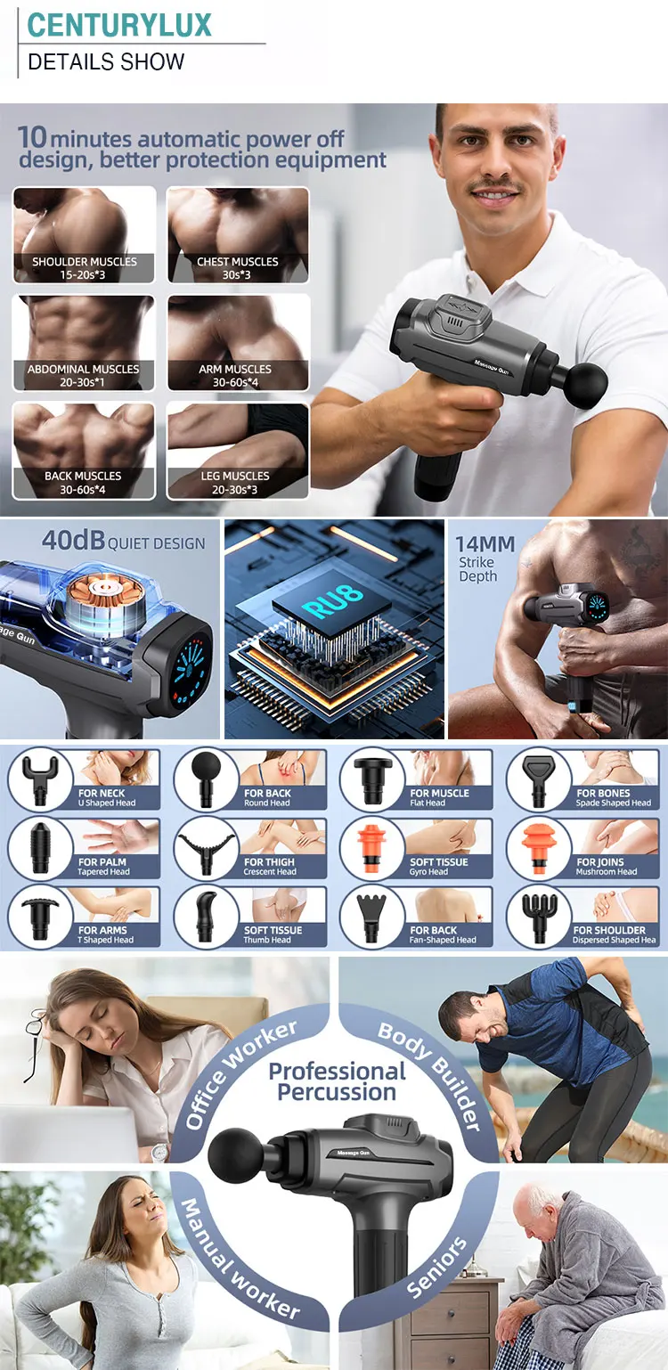 Wholesale Electric Impulse Sports Vibration Portable Deep Tissue Body ...