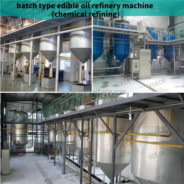 Small Scale Palm Kernel Oil Refining Machinery Edible Oil Refinery ...