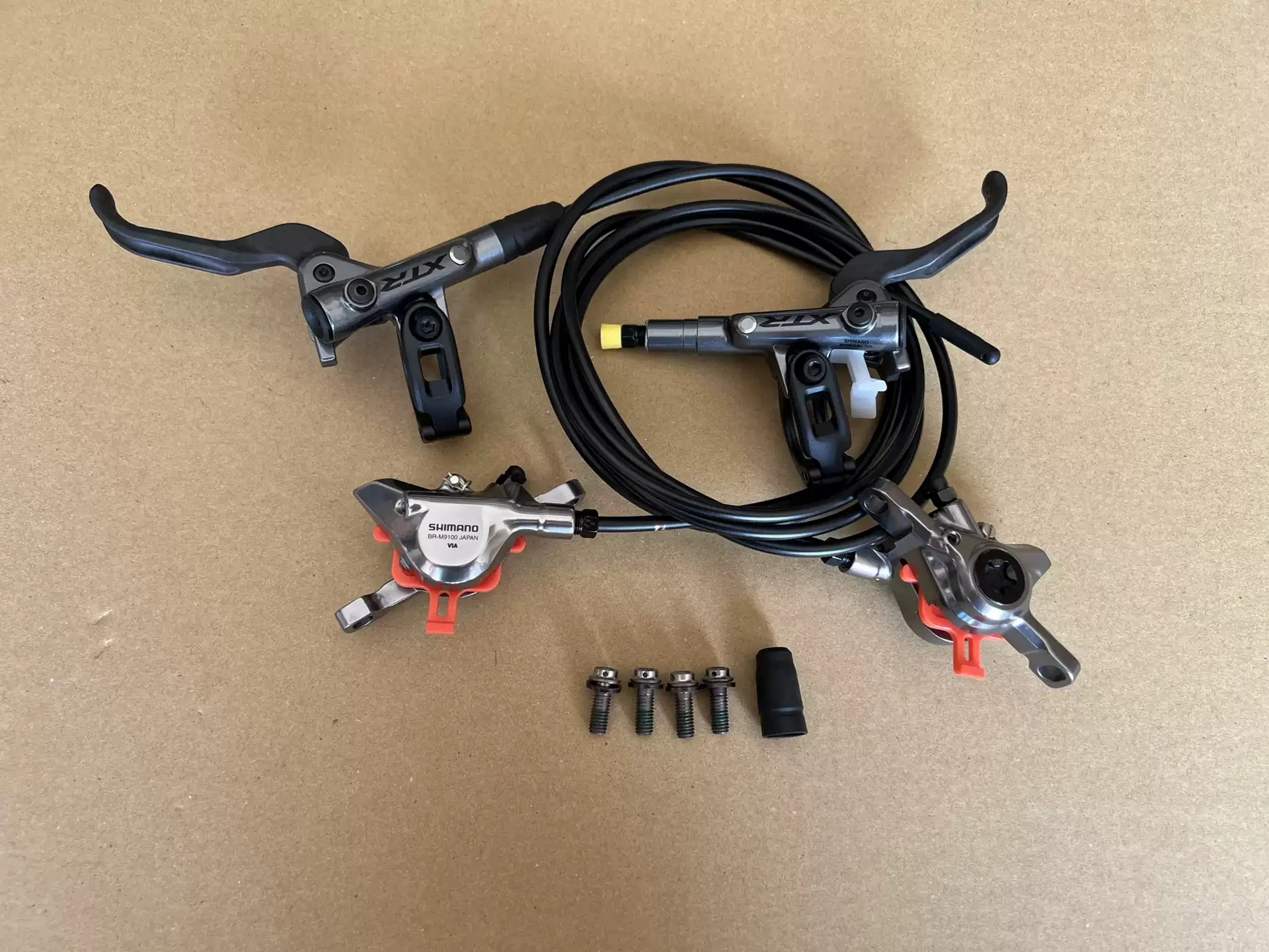 Shimamo Xtr M9100 Groupset 24 Speed Brake Crankset Cassette For ...