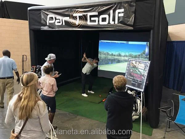 Inflatable Golf Simulator Tent - Perfect for Outdoor Training