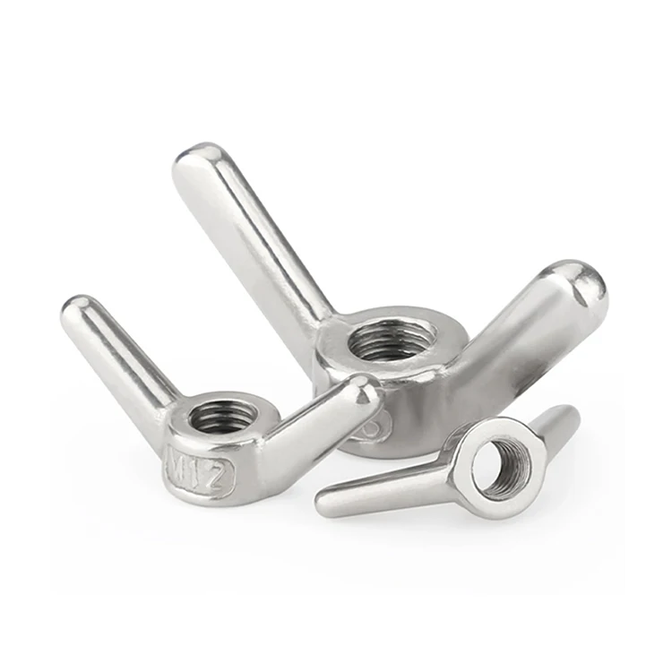 304 Stainless Steel Butterfly Wing Nuts Yuanbao Horn Screw Cap Of Sheep ...