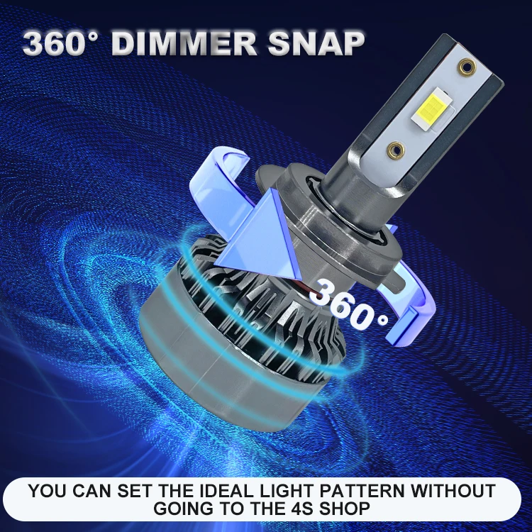 For Bmw Auto Lighting System V3 200w 6000k Led Headlight Bulb 35000lm ...