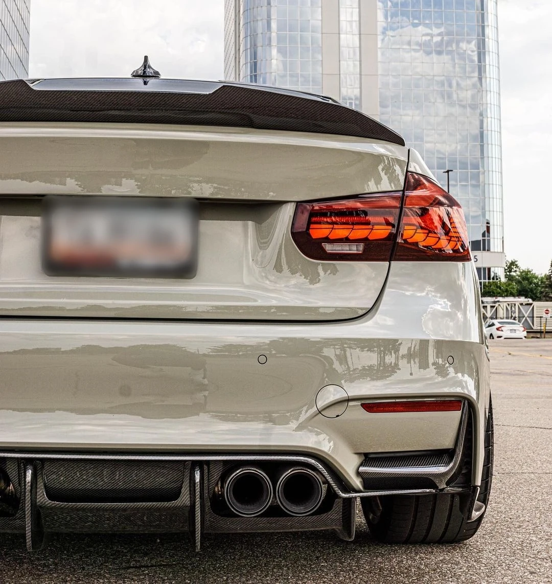 High Quality Carbon Fiber Rear Diffuser for BMW F80 F82 M3 M4 2014+ PSM ...