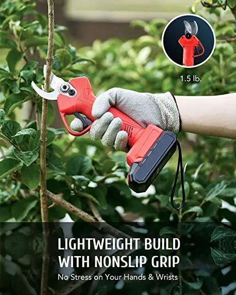 Telescopic Electric Pruning Shear - Efficient Tree Care