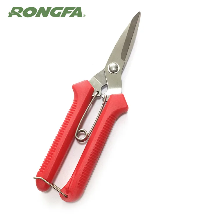 Garden Use Plants Cutter Hand Pruner Stainless Pruning Shears - RONGFA