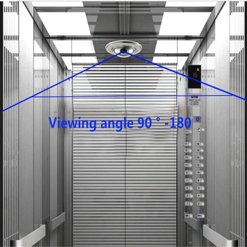 Elevator Lift UFO Flying Saucer CCTV Security Cam 5MP 2MP