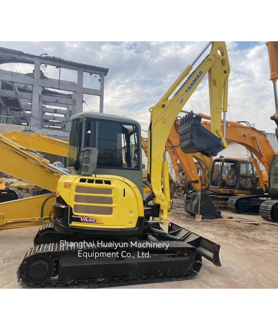 5 Ton Mini Excav Second Hand Machine Hydraulic Track Excavators ...