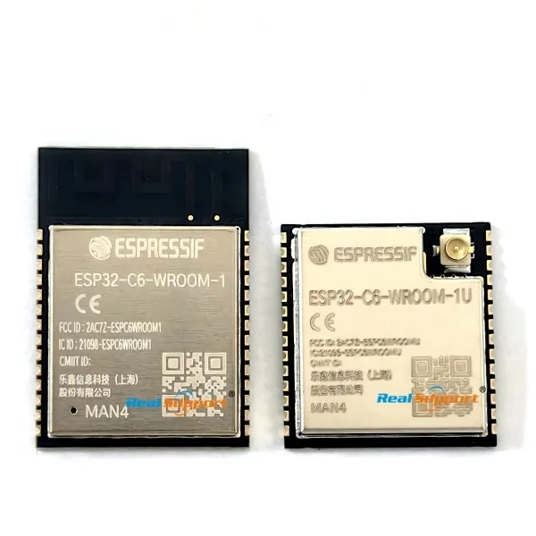 Esp32-c6-wroom-1 Esp32-c6-wroom-1u Esp32-c6-wroom-1-n4 Wi-fi And Ble 5.3 Wireless Module For ...