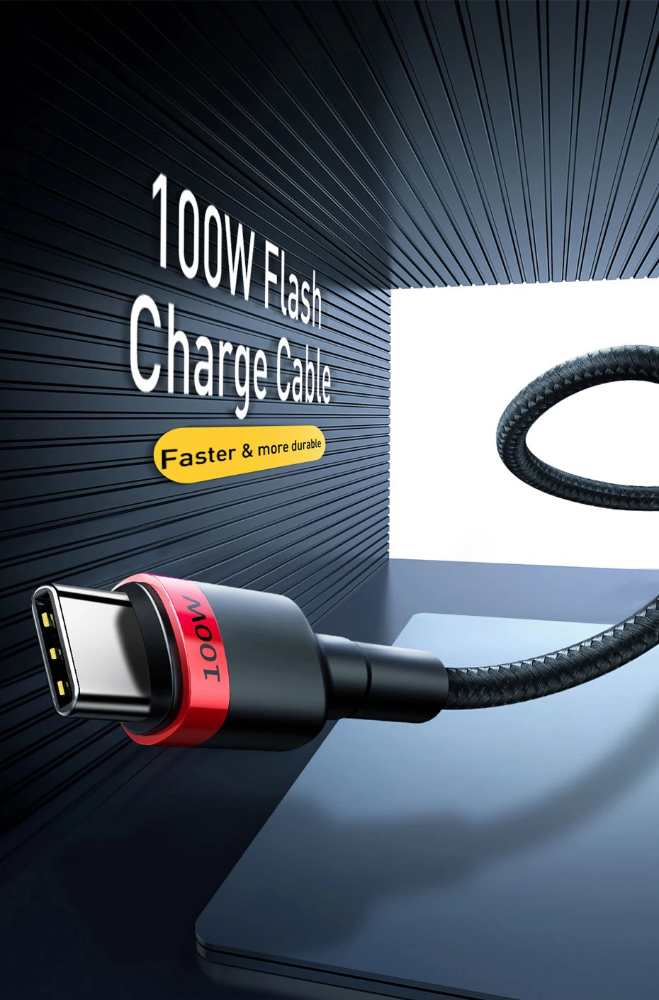 Eco Friendly Fast Charger Type C to Type-C Cable Fast Cable Charger ...