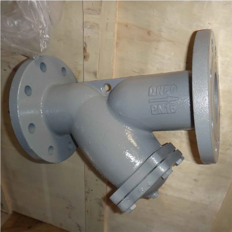 DIN Strainer Y-Type Cast Iron Ductile Iron Flange 304 Filter Medium ...