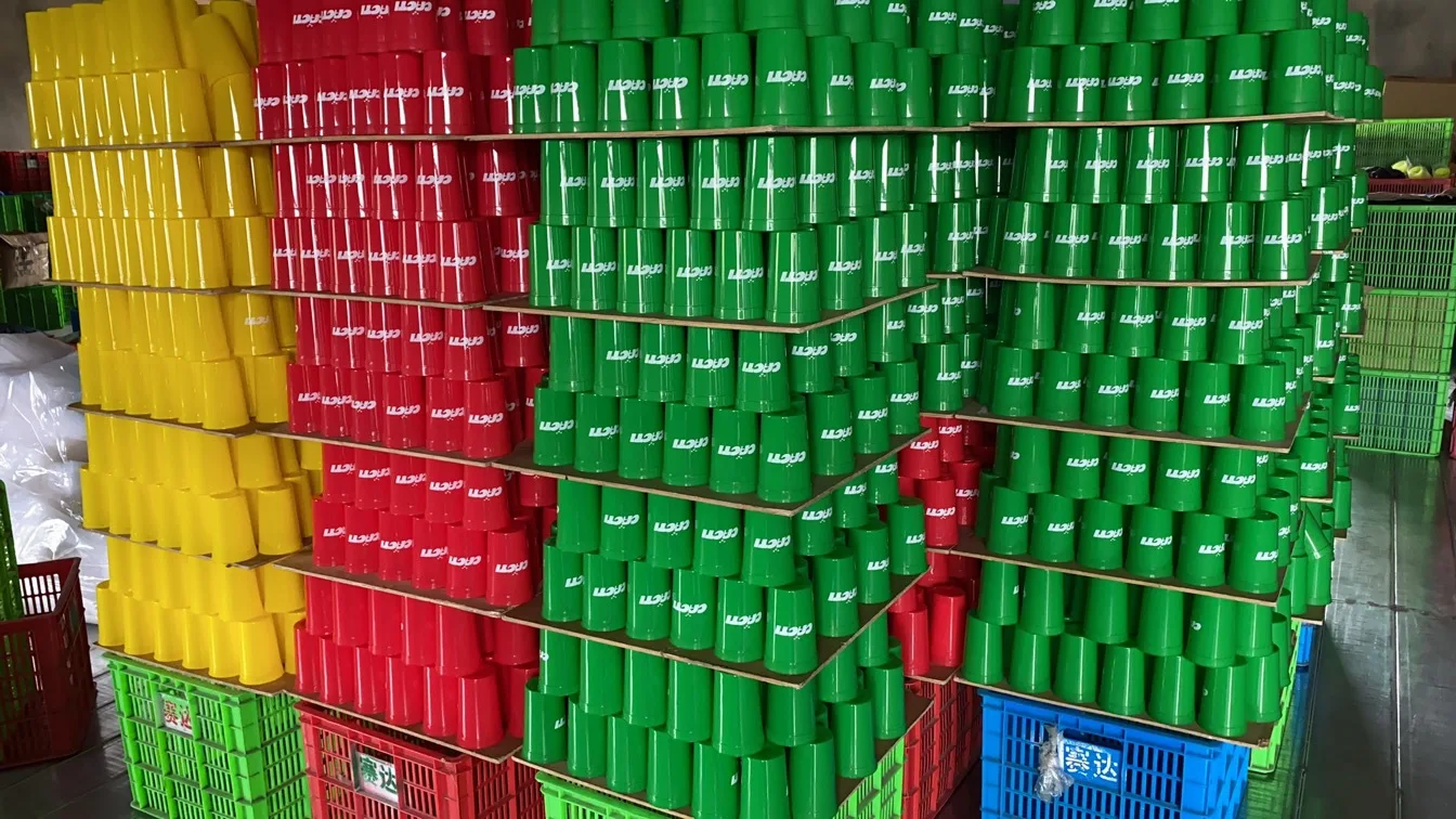 Party with Promotional Plastic Stadium Cups - Unbreakable