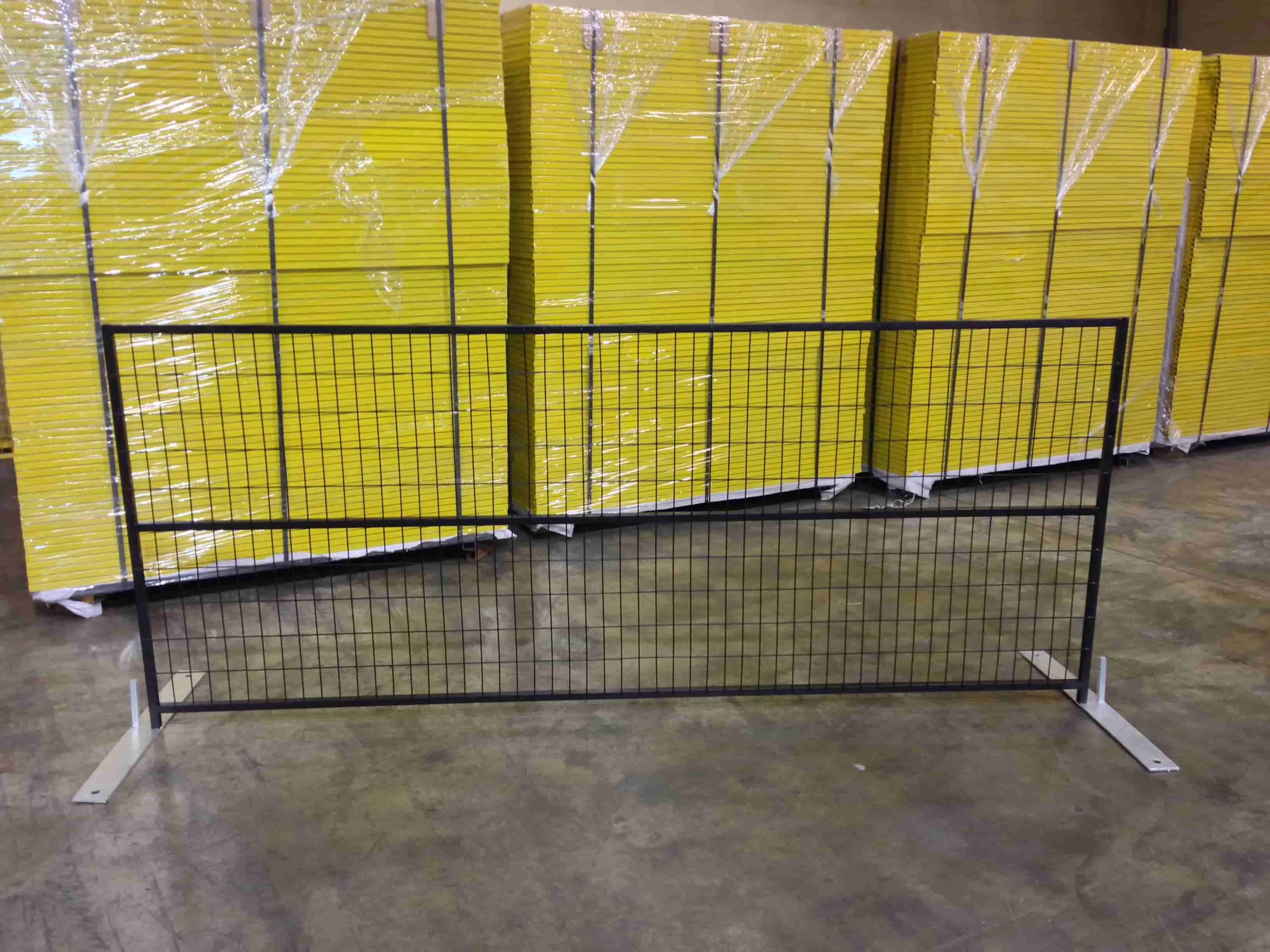 Canada Temporary Mobil Fence Construction 8ft Temporary Fencing Movable ...