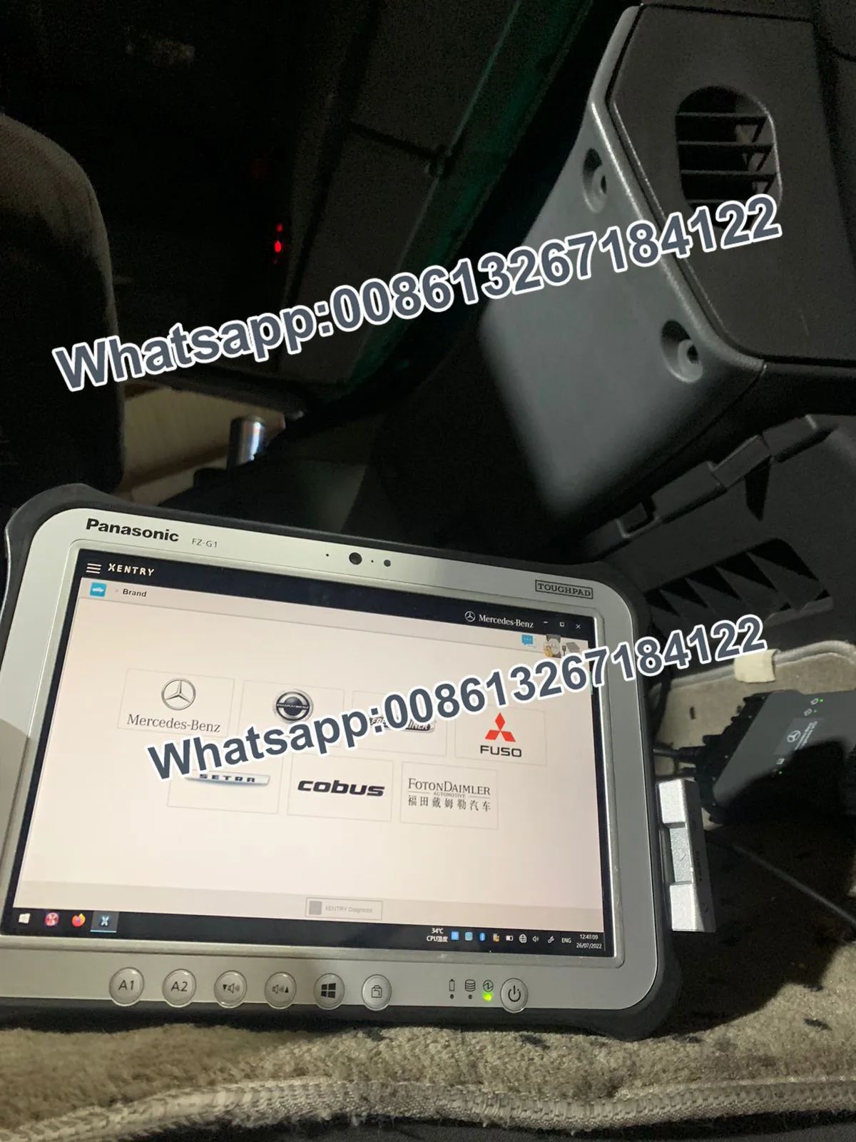 V2024 For Benz C6 Vxdiag Mb Star Car Truck Sd Connect C6 Doip Wifi Pk ...
