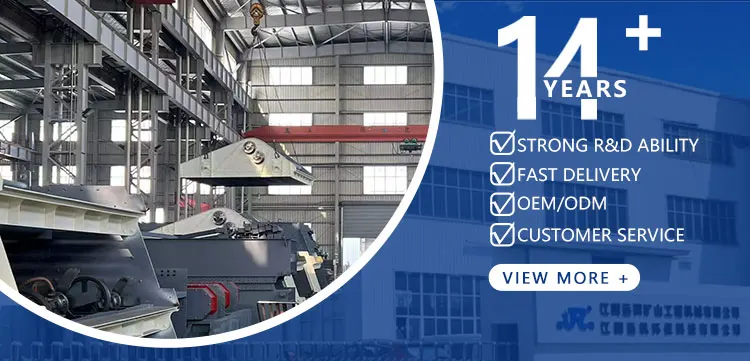 Three Layers Sand and Rock Separator Linear Vibrating Screen Classifier ...