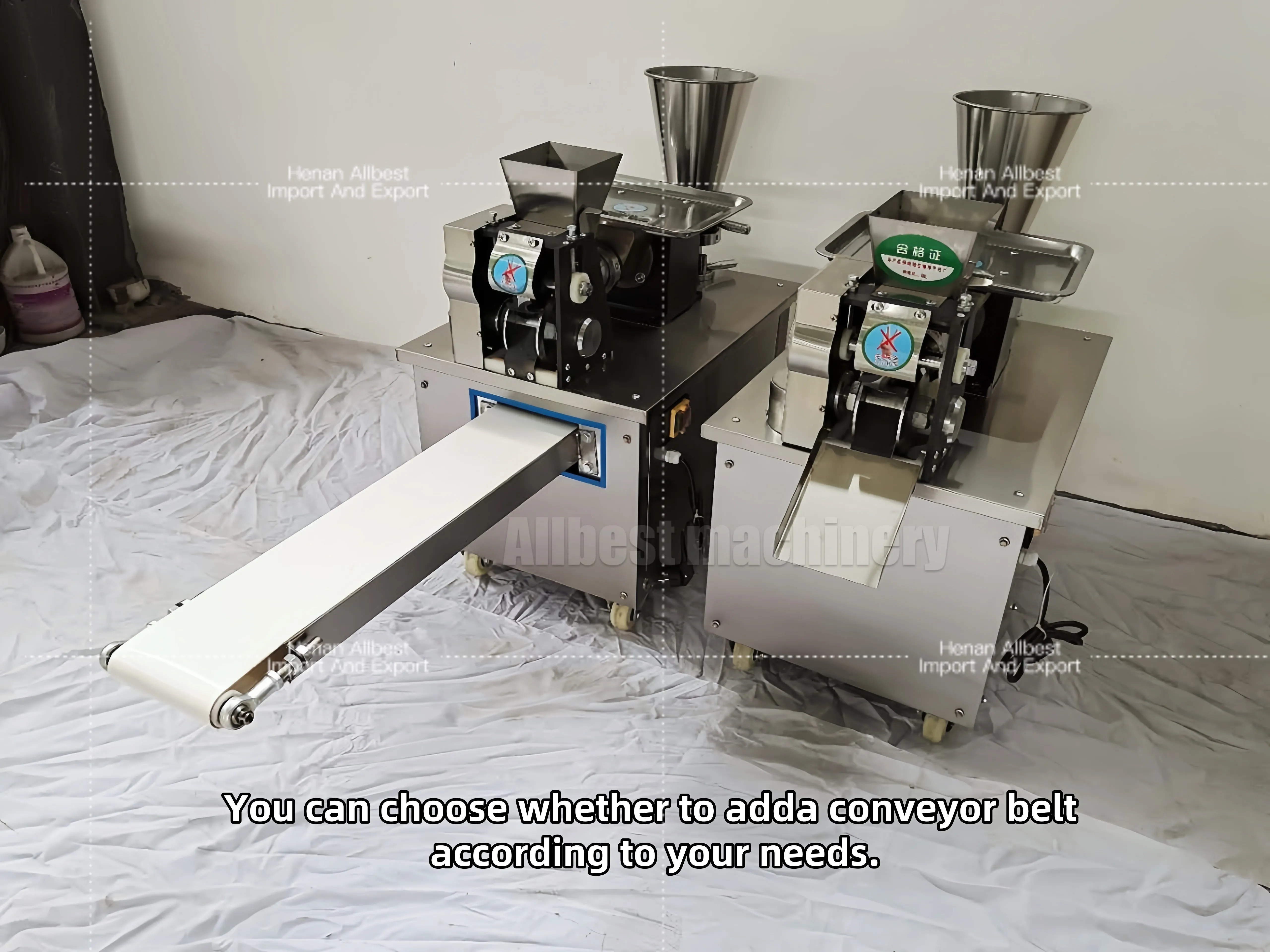 High Productivity Spring Roll Making Machines by Allbest