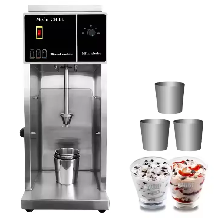 Commercial Electric Blizzard Ice Cream Maker - Durable Shaker Blender ...