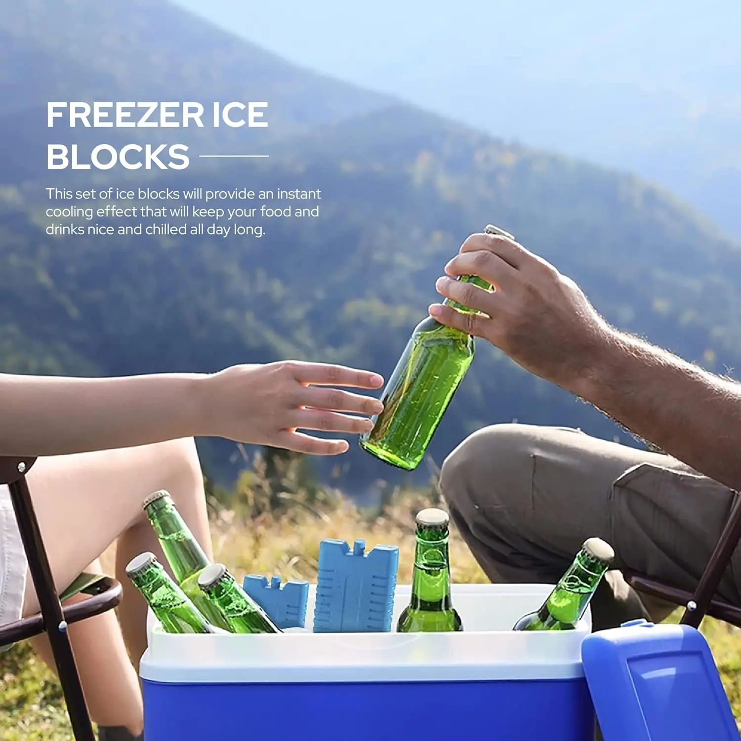 Portable Ice Bricks - Perfect for Outdoor Cooling Needs