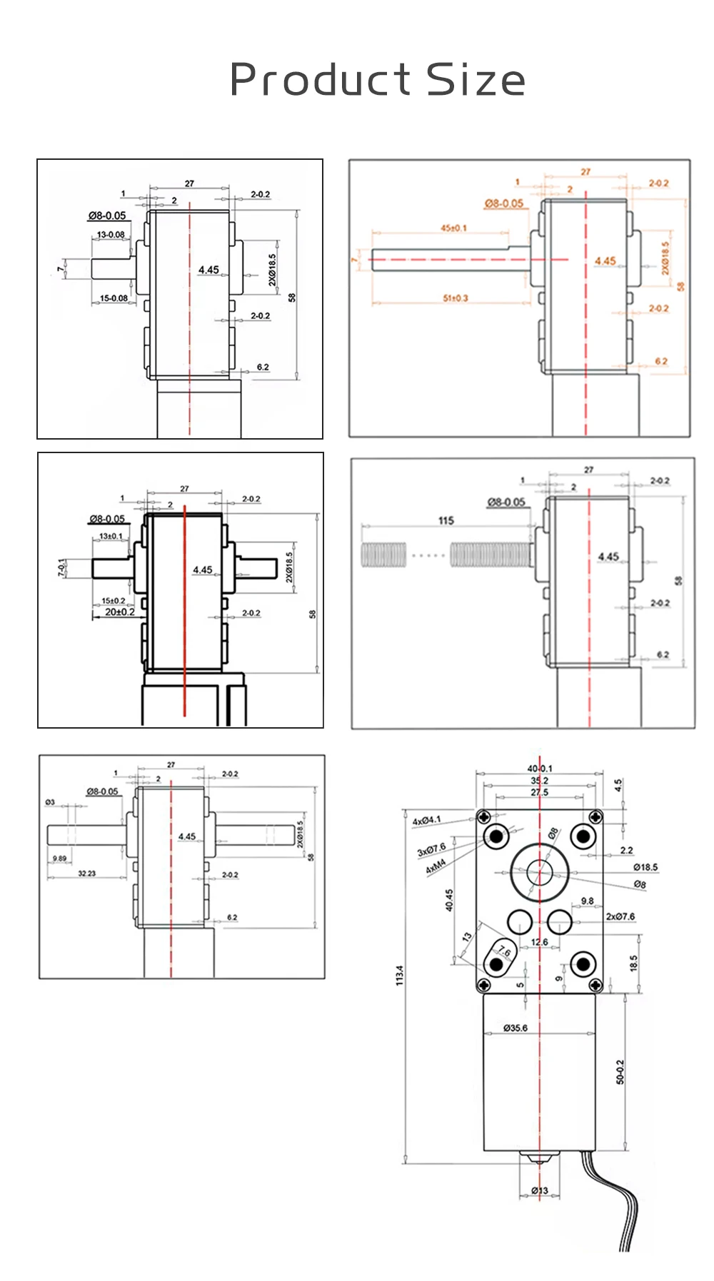 Bringsmart 5840-3650 Bldc Motor 12v 24v 8-470rpm Dc High Power High ...