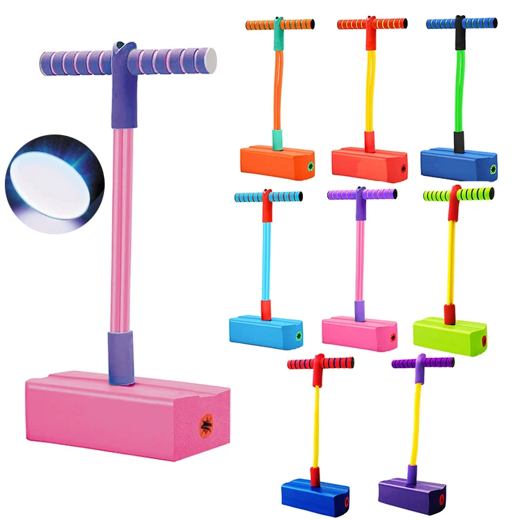 Frog Jumping Stilts Bounce Pole Pogo Stick Jumping Shoes Jumping ...