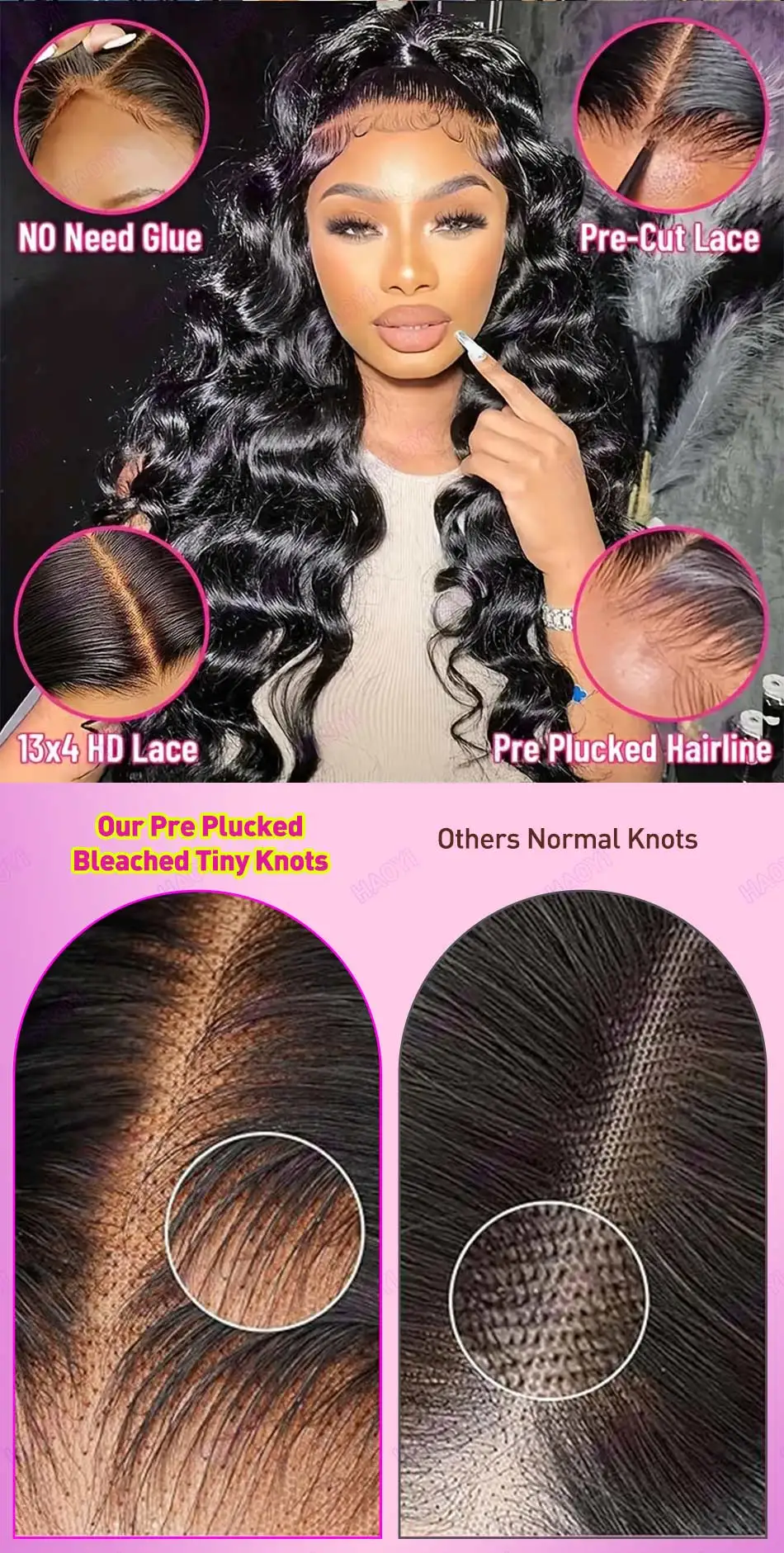 Raw Vietnamese Wig Human Hair Body Wave Lace Front Wigs Human Hair ...