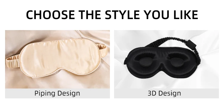 Custom Silk Eyemask Logo 100% Mulberry Eye Mask Silk Pillowcase Silk ...