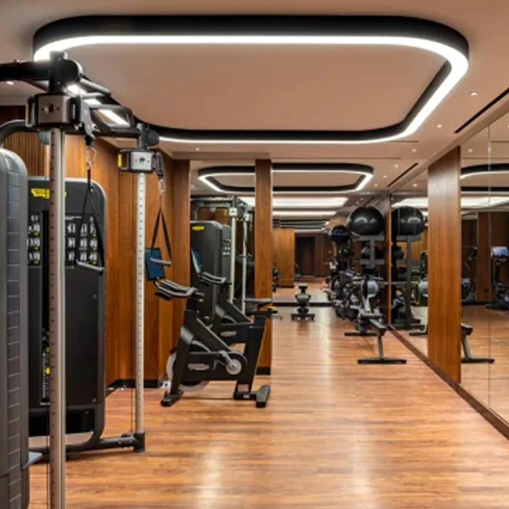 New model rounded corner rectangle design pendant light fixture with ...