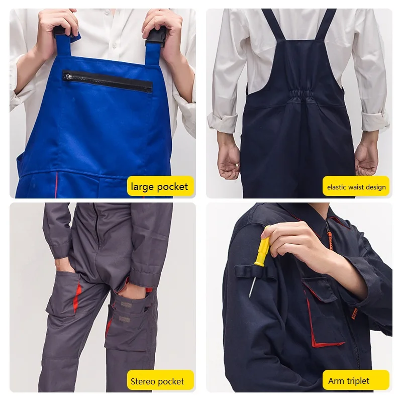 Factory Wholesale Painters Bib Overalls Unisex Work Bib Overall And ...