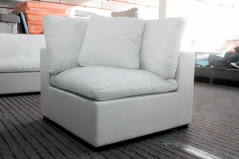 Couch Sectional Living Room Sofa Set - Duck Feather Sofas