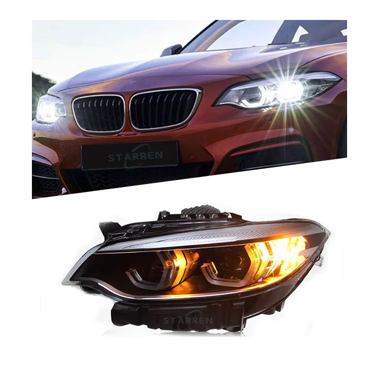 Drl Retrofit And Upgrade Headlights Plug And Play 2014-2021 2 Series M2 ...