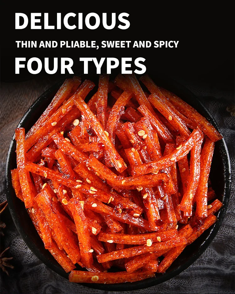 Spicy Latiao Snacks - Direct Sale from ISO HACCP Manufacturer