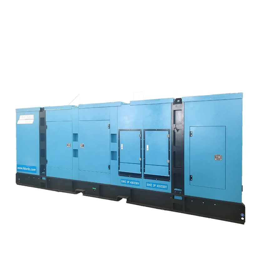 1000 Kva Powerful Diesel Generators With High-pressure Common Rail Fuel ...