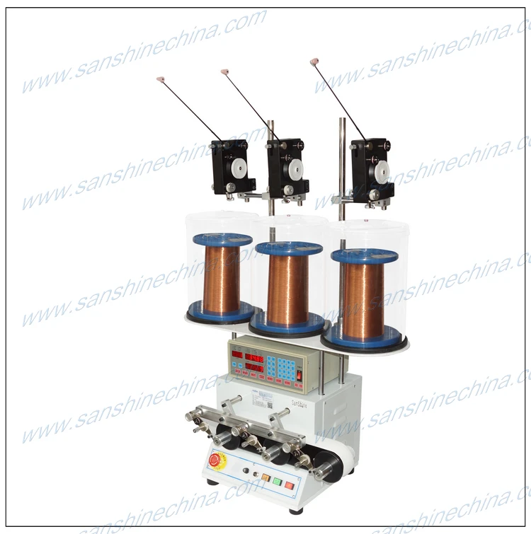 High Productivity Three Spindles Automatic Coil Winding Machine