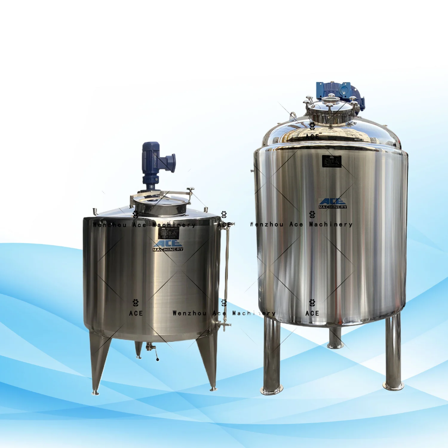 ASME Stainless Steel Jacketed Biological Reactor With Agitator| Alibaba.com