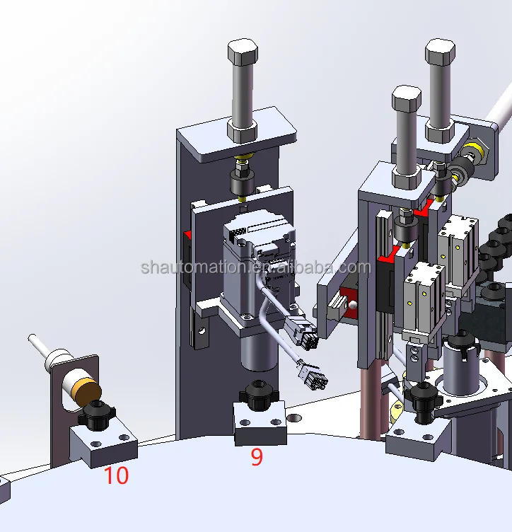 Multi-station Aerosol Valve Automatic Assembly Machine With Vibrating ...