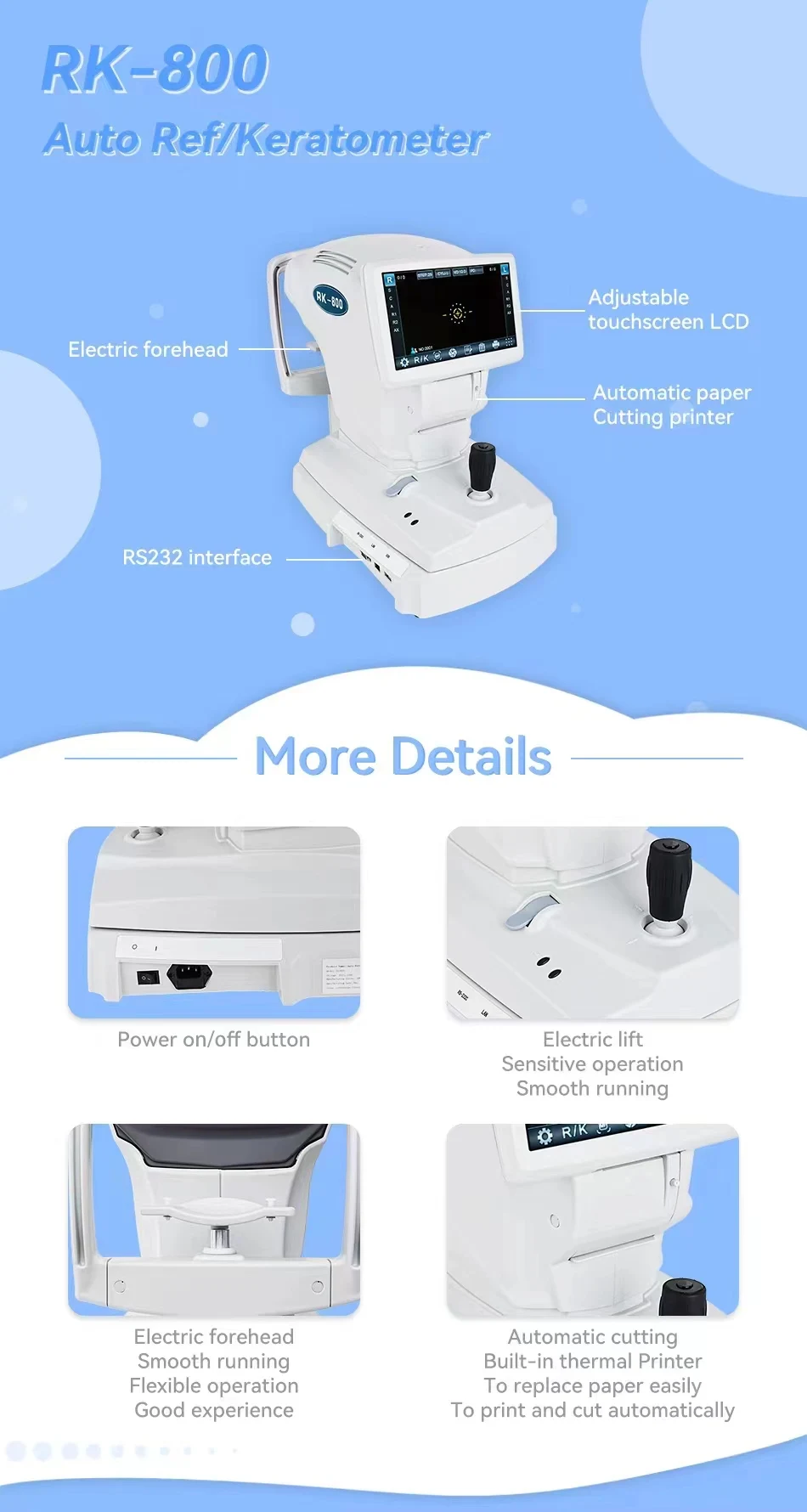 Autorefractometer Portable Ophthalmic Manufacture Autorefractor ...